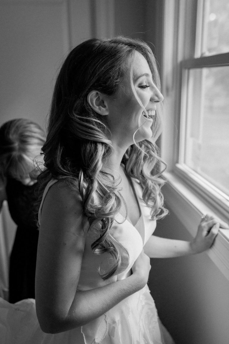 Sofia Gown in a Socially-Distant Farm Wedding | Kyra + Aaron