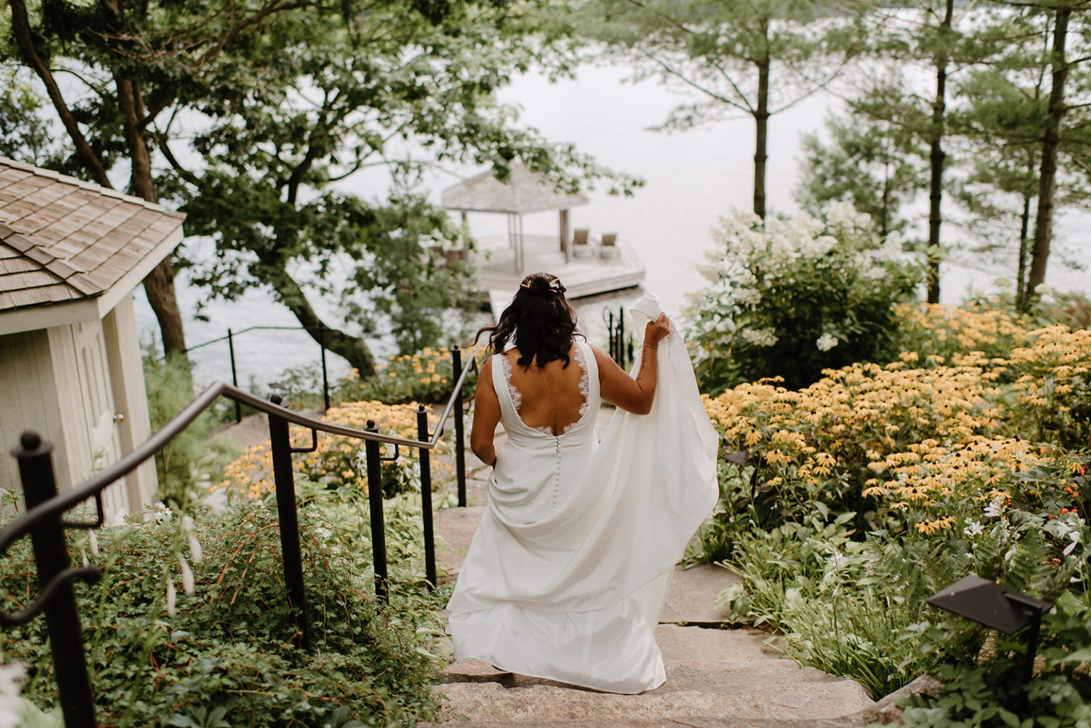 Joyful Lake Rosseau Cottage Wedding | Gigi + Izzy