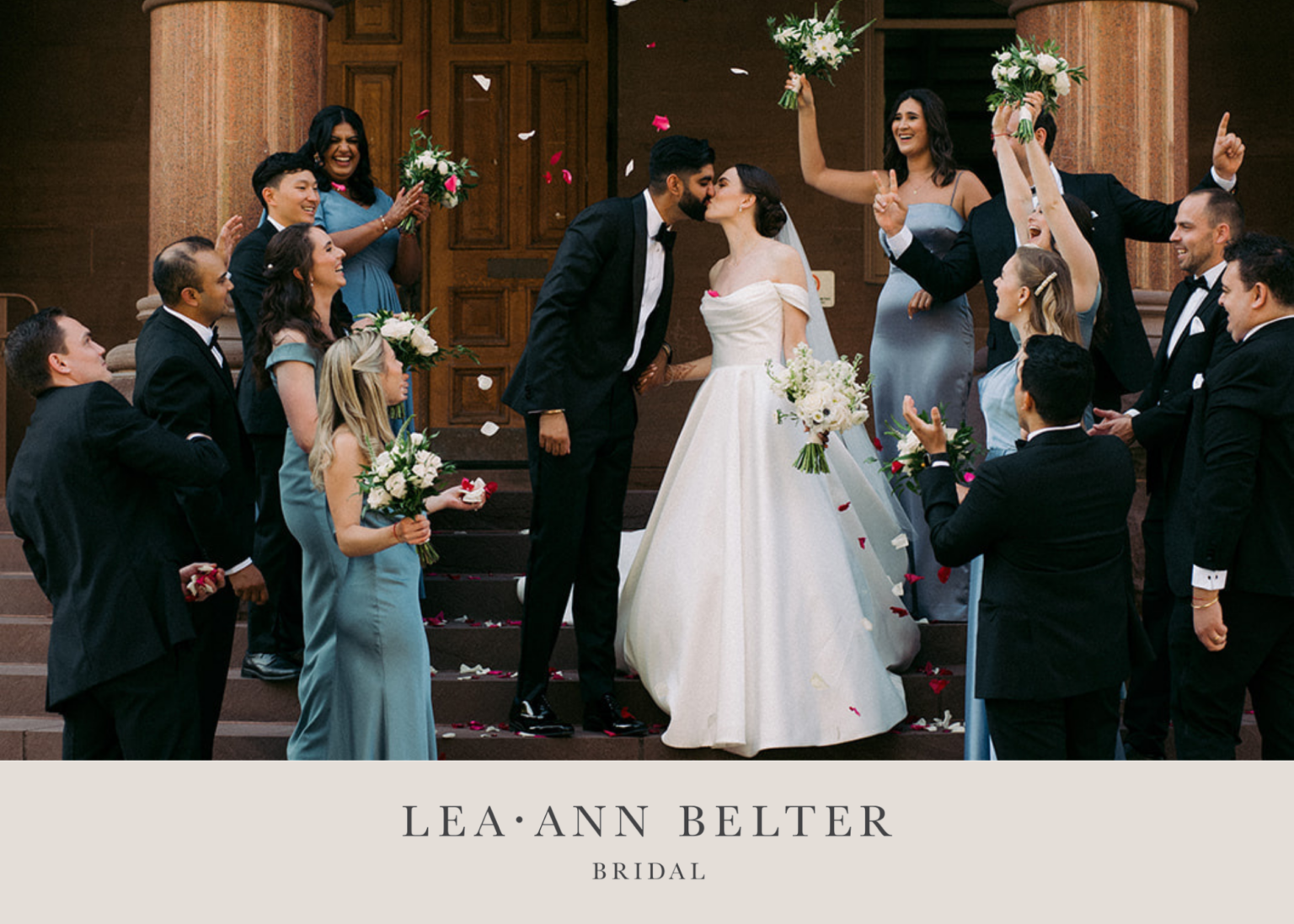 Blog featuring Lea-Ann Belter Bridal Gowns & Dresses