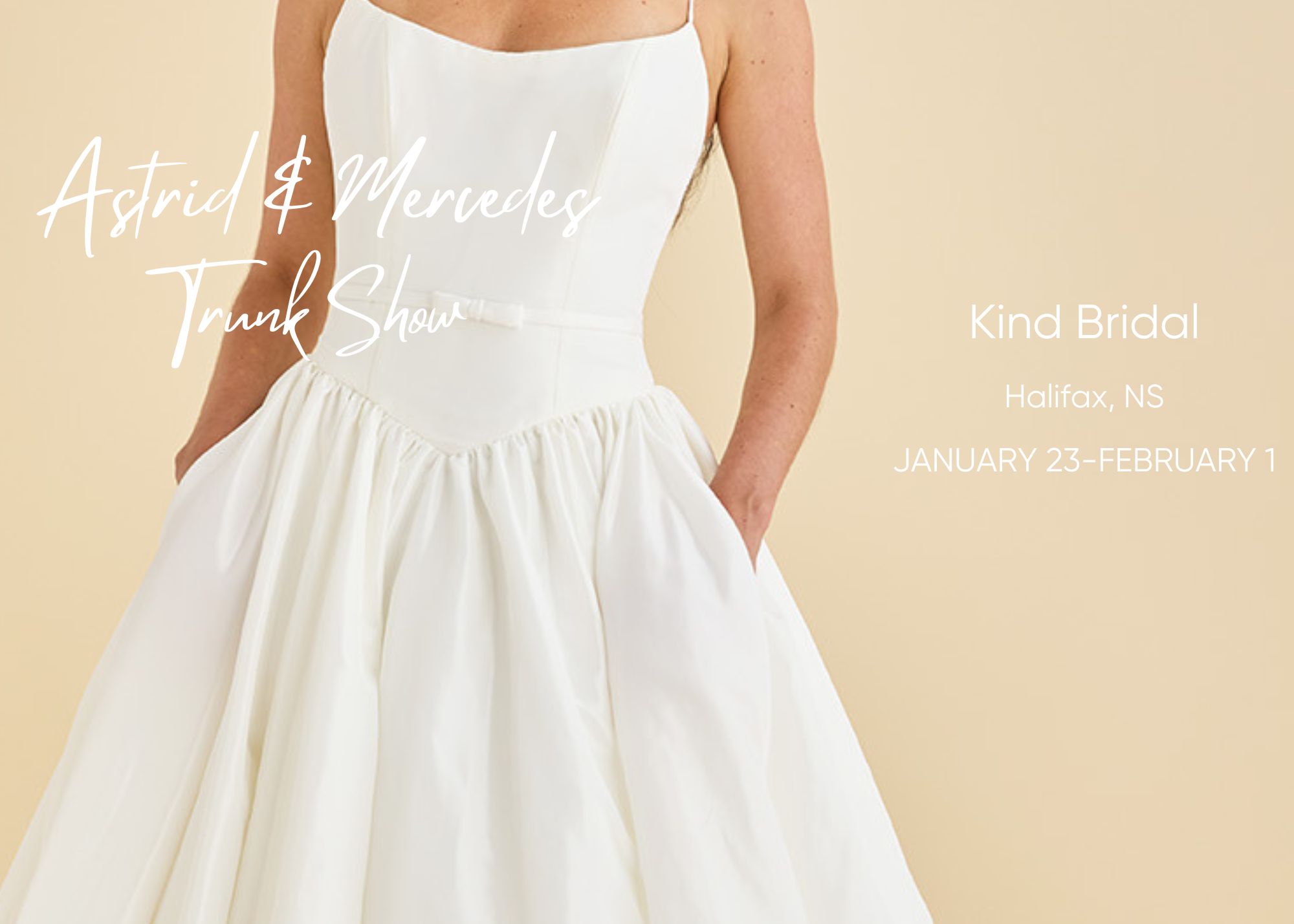 Bridal Gown Trunk Show Halifax, NS | Soirée Bridal Collection